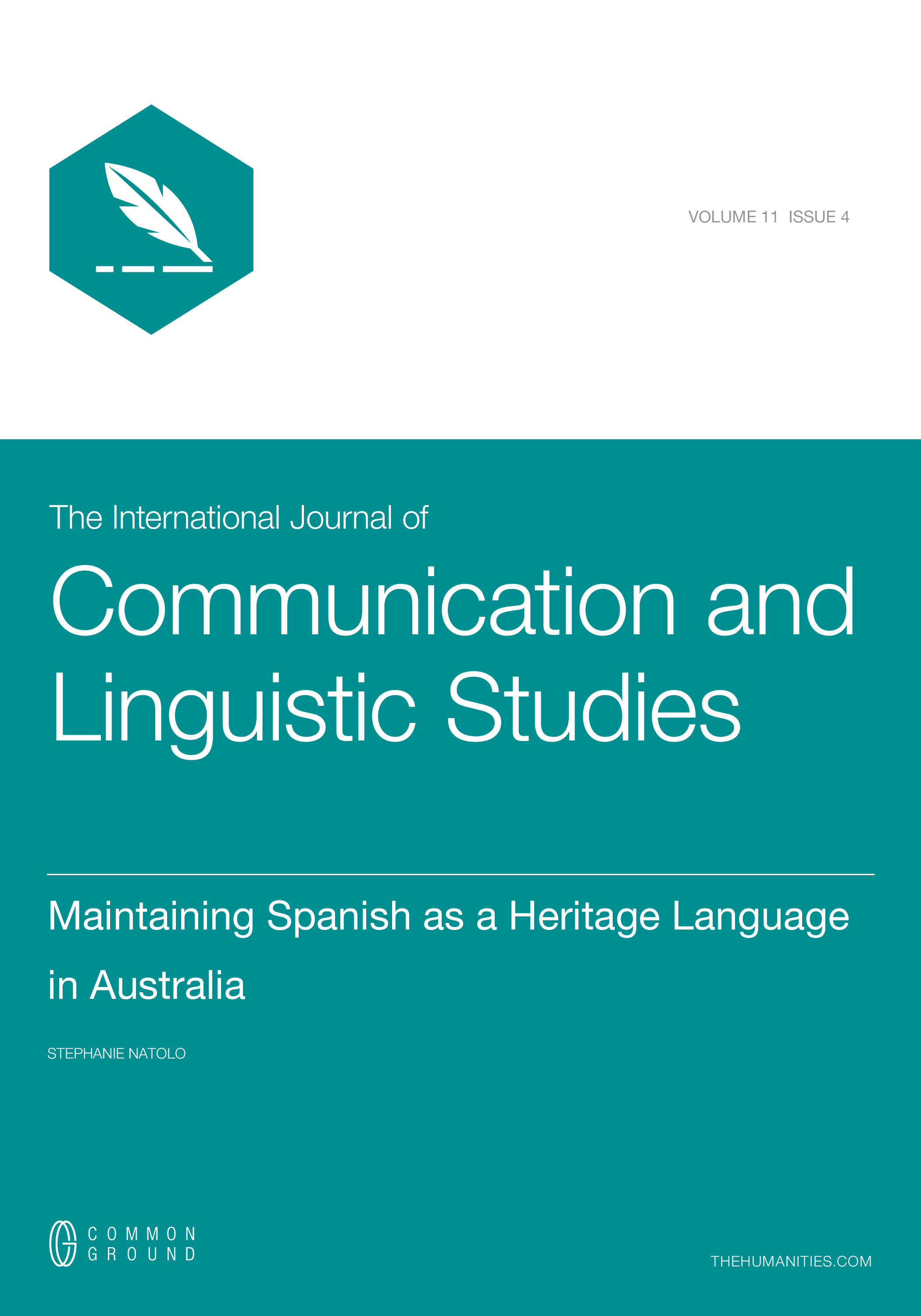 Maintaining Spanish as a Heritage Language in Australia - Article ...