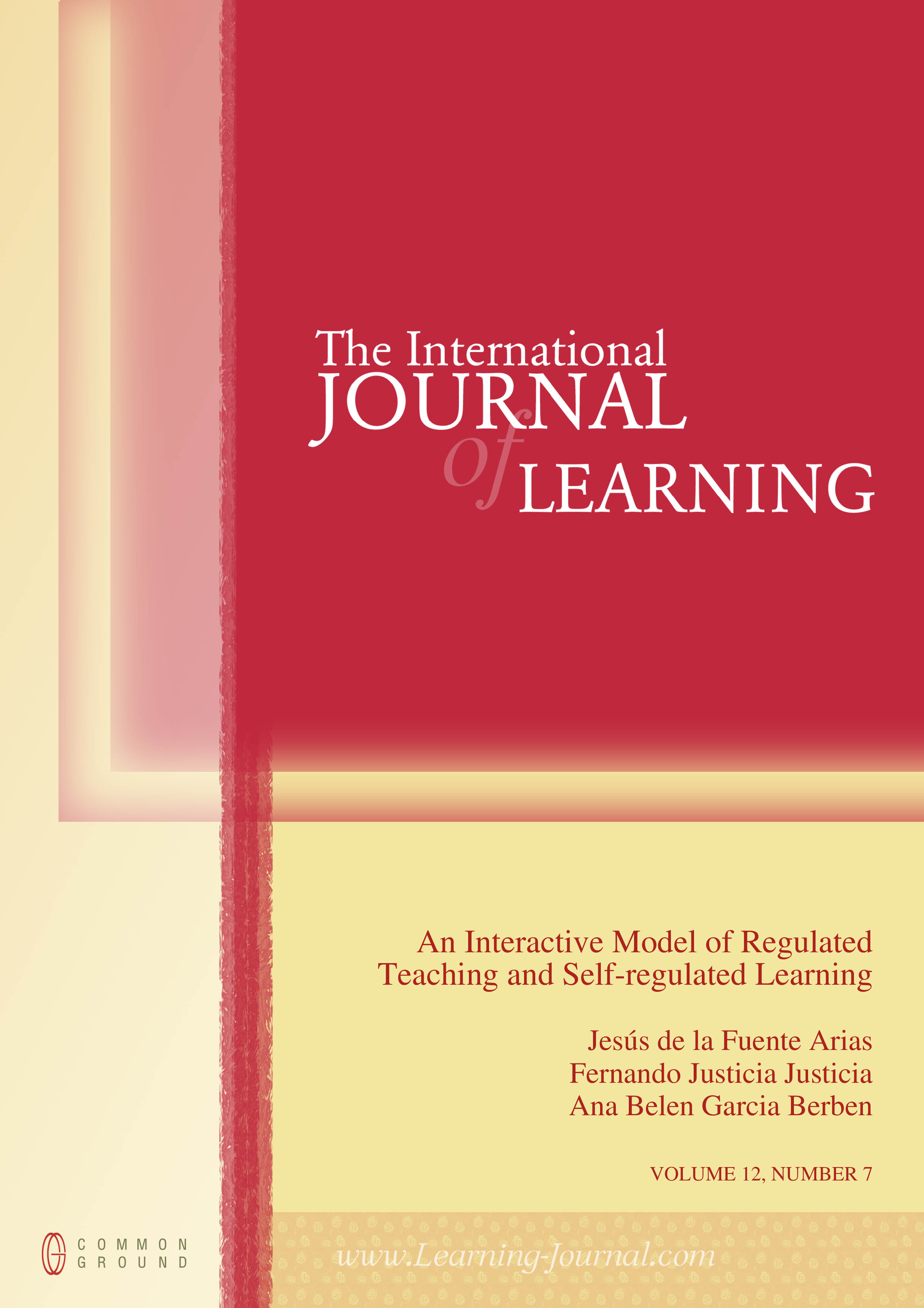 An Interactive Model of Regulated Teaching and Self-regulated Learning ...