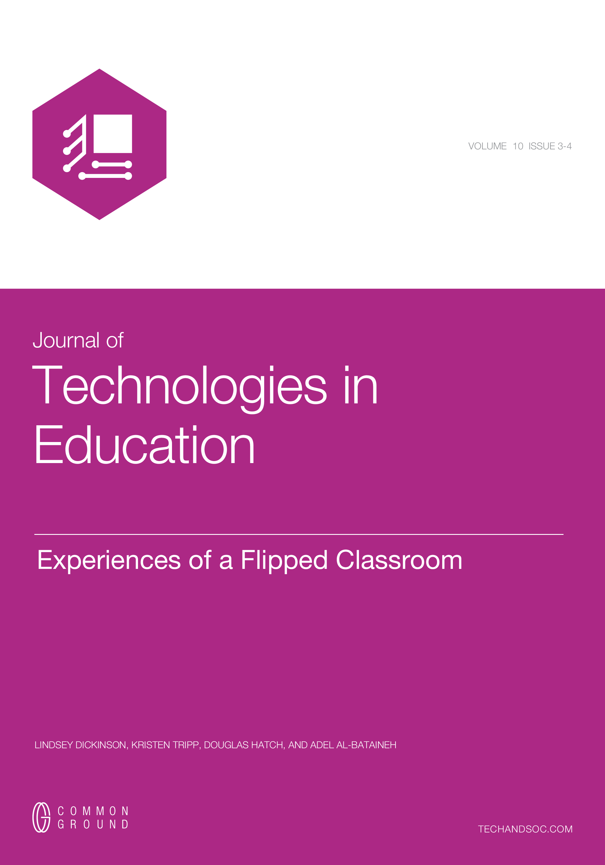The Experiences of a Flipped Classroom - Article - CGScholar